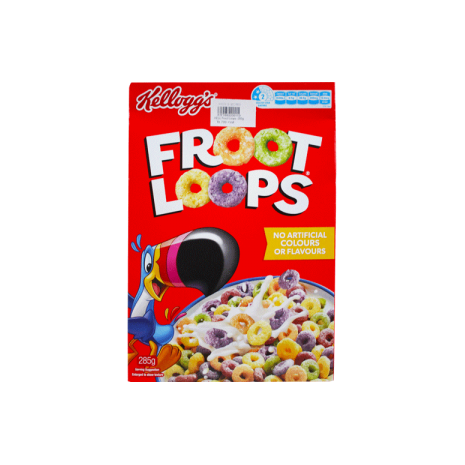 The Foods :: BREAKFAST :: Cereal & Corn Flakes :: Kelloggs Froot Loops ...