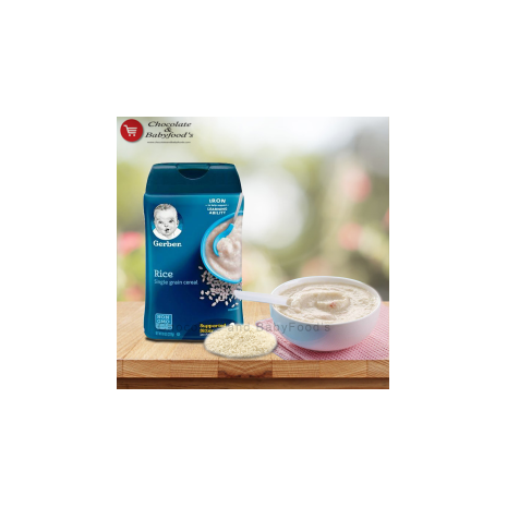 Infant & Baby Care :: BABY FOODS & JUICES :: Gerber Rice cereal 227gm