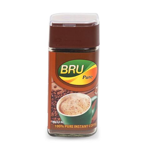 Drinks & Beverages :: Teas & Coffees :: Bru Coffee Pure 100g