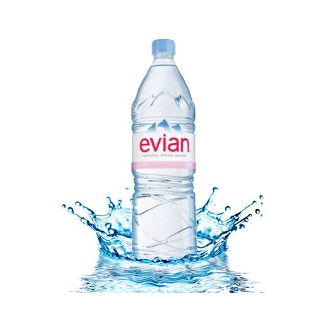 Drinks & Beverages :: Evian Natural Mineral Water- 1.5 Litre