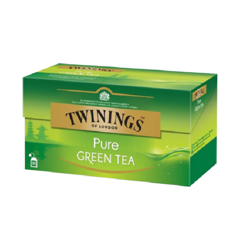 Drinks & Beverages :: Teas & Coffees :: TWININGS Pure Green Tea- 25 Bags