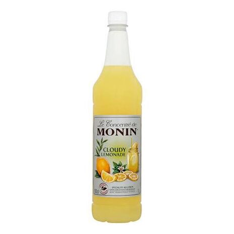 Drinks & Beverages :: Flavored Syrups & Beverage Mixes :: Monin Cloudy Lemon Syrup 1000mL