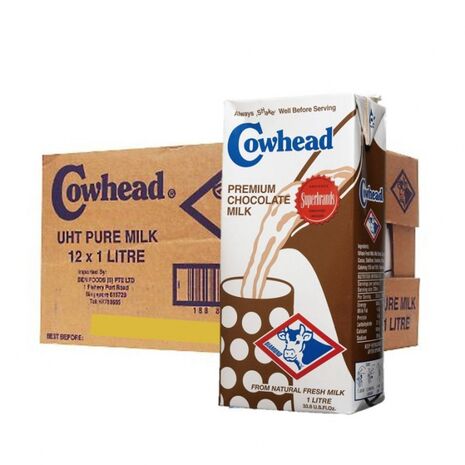 The Foods :: MILK CORNER :: COWHEAD PREMIUM CHOCOLATE UHT MILK- 12x1 LITRE