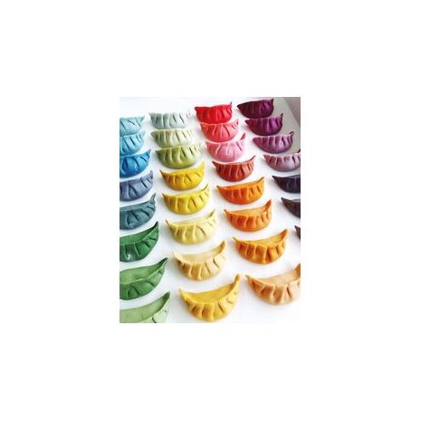 The Foods :: FROZEN FOODS :: Colorful Momo Sheet Wrappers (Green)- 25 Pc's