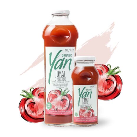 Drinks & Beverages :: Juices :: YAN Organic Tomato Juice -946mL (No ...