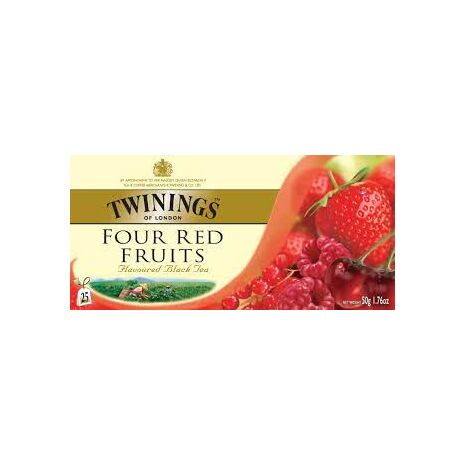 Drinks & Beverages :: Teas & Coffees :: Twinings Four Red Fruits Tea, 50 g