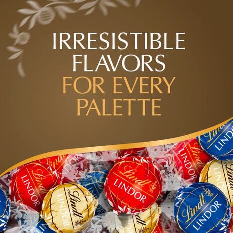 Chocolate & Candy Corner :: Lindt LINDOR Silver Assorted Truffles- 337g
