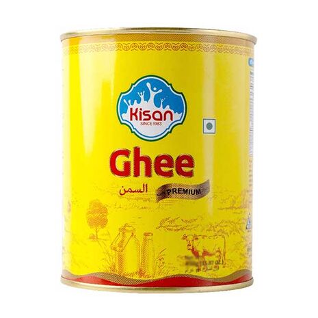 GROCERY & COOKING :: GHEE- ঘি :: Kisan Ghee Tin Can- 450g