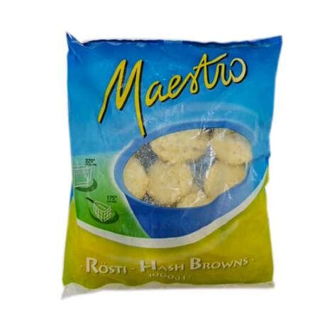 The Foods :: FROZEN FOODS :: Maestro Rosti Round Hash Brown- 2.5 KG