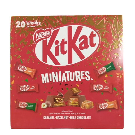 Chocolate & Candy Corner :: Nestlé Kit Kat Miniatures Assortment Box ...