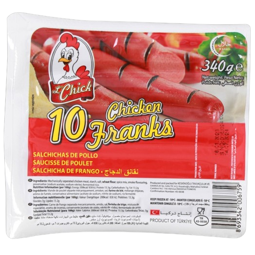 The Foods :: FROZEN FOODS :: Chicken Franks & Sausages :: Keskinoğlu L ...