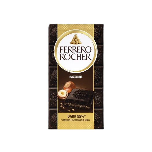Chocolate & Candy Corner :: Chocolate Bars :: Ferrero Rocher Dark 55% ...