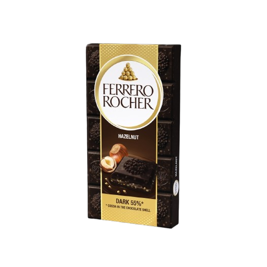 Chocolate & Candy Corner :: Chocolate Bars :: Ferrero Rocher Dark 55% ...