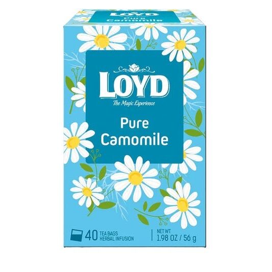 Loyd Pure Camomile Tea | Herbal Caffeine-Free Chamomile Infusion