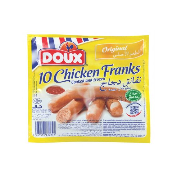 The Foods :: FROZEN FOODS :: Doux Chicken Franks Original- 340 G