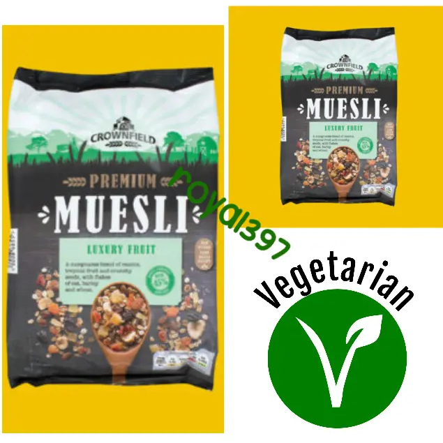 The Foods :: OATS & MUESLI :: Crownfield premium luxury fruit -750gm