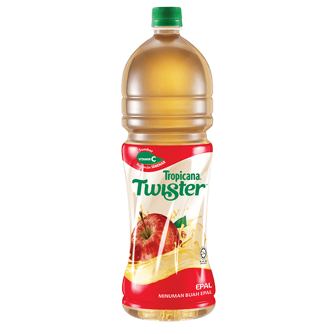 Drinks & Beverages :: Tropicana Twister Apple Juice- 1.5 L