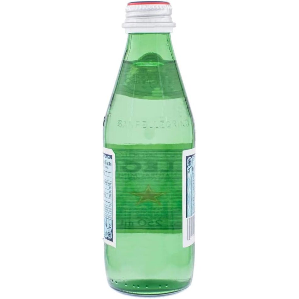 Drinks & Beverages :: Imported Water :: S. Pellegrino Sparkling Natural Mineral Water In Glass ...
