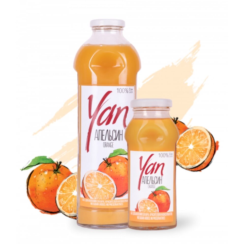 Drinks & Beverages :: Juices :: YAN Organic Orange Juice -946mL (No ...